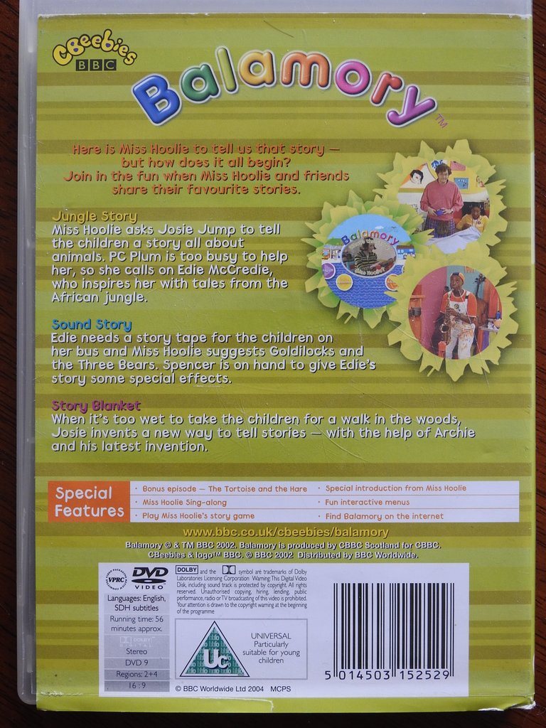 Balamory - Whats the Story, Miss Hoolie? DVD - Cbeebies DVD English på