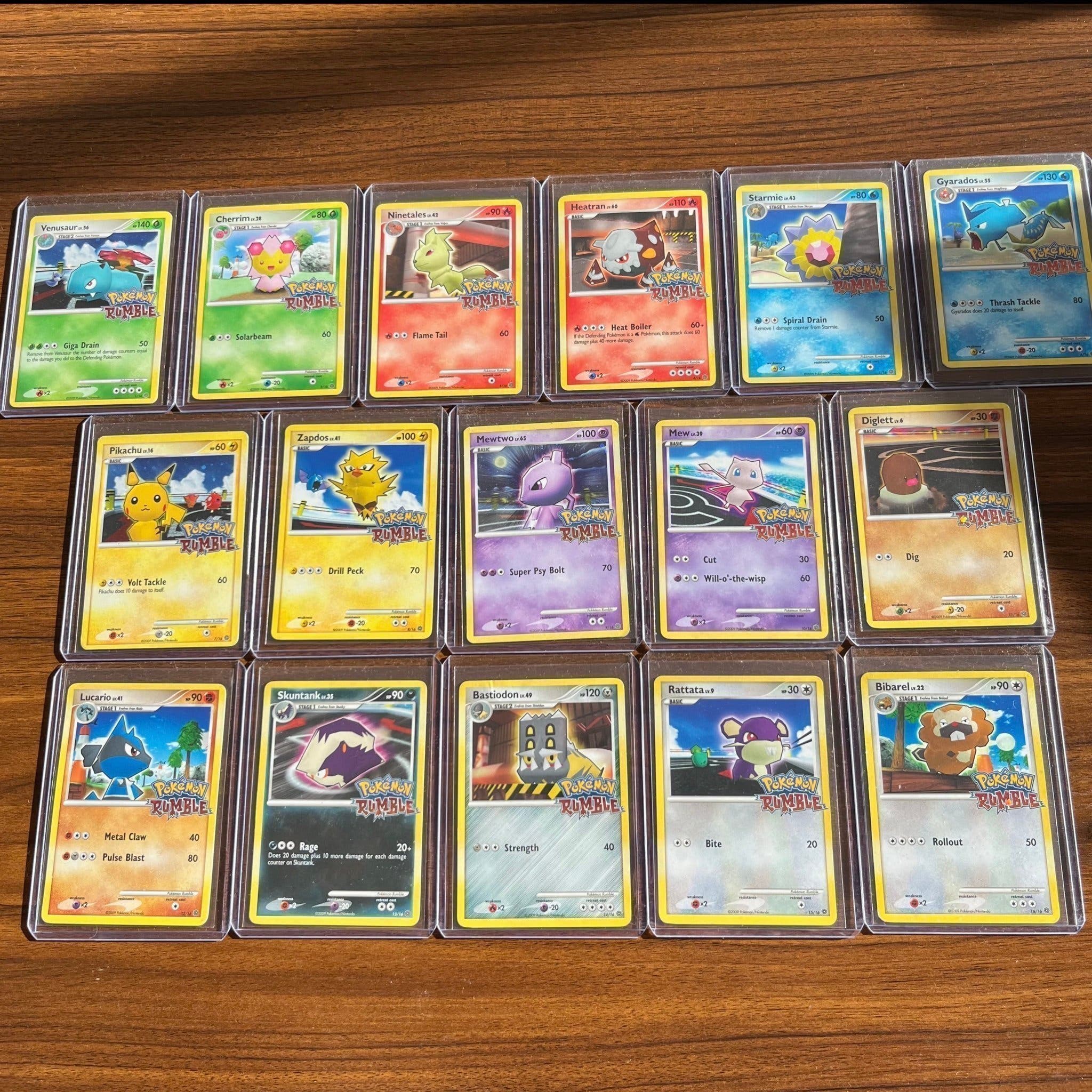 Se produkter som liknar Pokémon Rumble [COMPLETE SET .. på Tradera ...