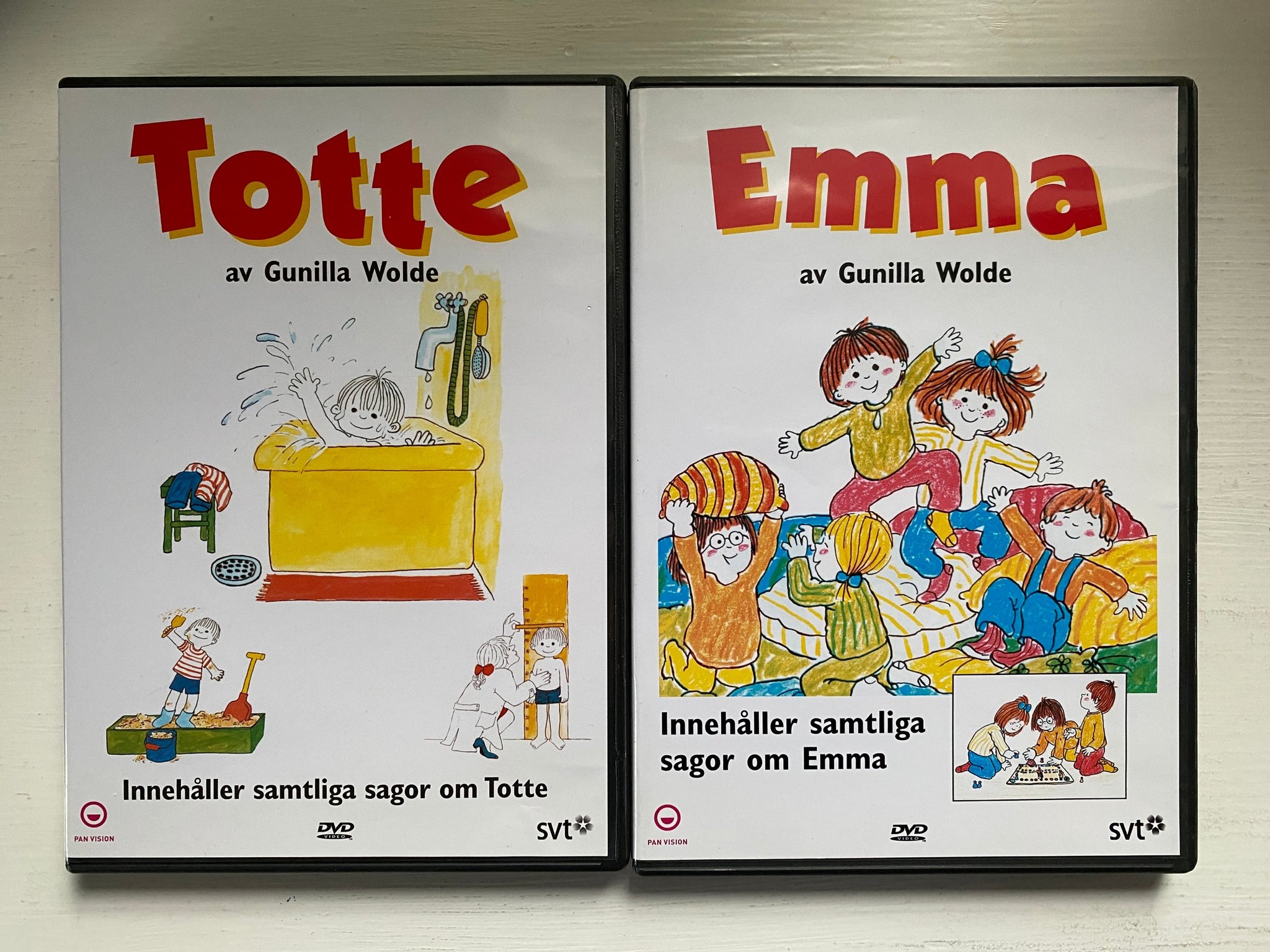 Totte + Emma - Samtliga Sagor DVD | Köp på Tradera (633207387)