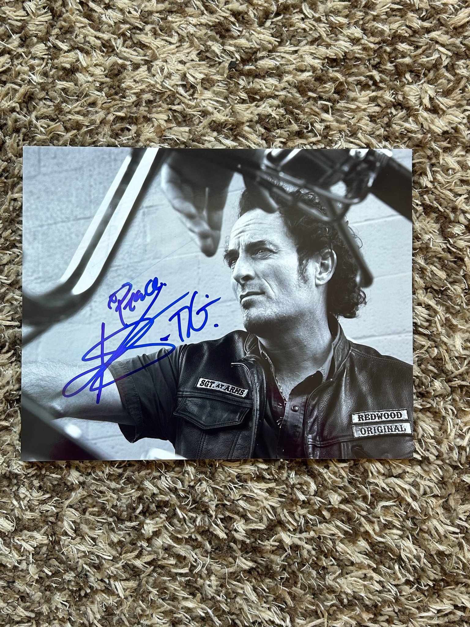 Kim Coates Tig Sons of Anarchy. Signerat foto | Köp på Tradera (637562743)