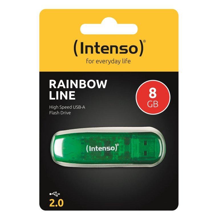 USB-MINNE INTENSO / (INTENSO) RAINBOW LINE 8GB .. | Köp på Tradera ...