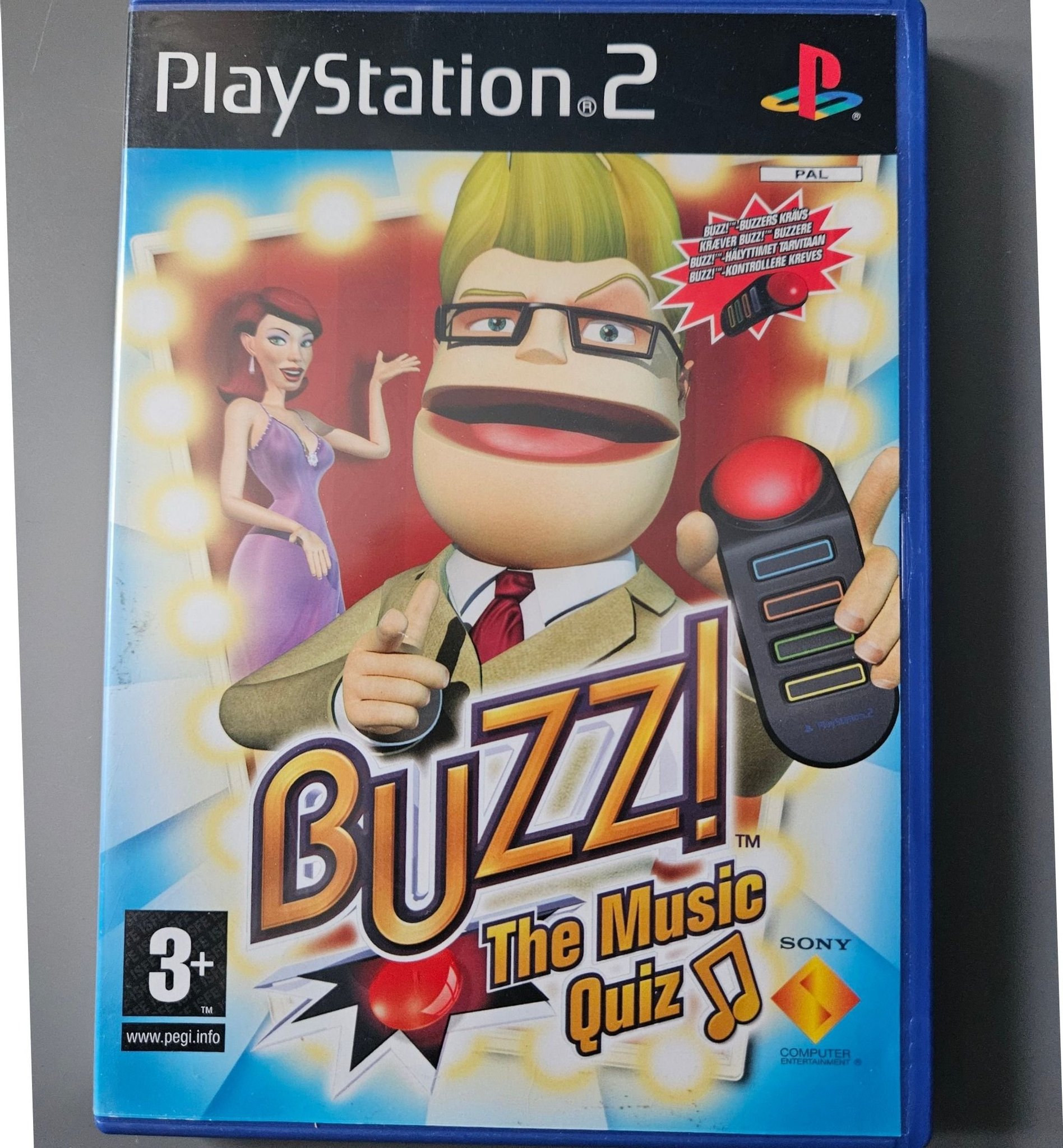 Buzz! The Music Quiz PlayStation 2 (PS2) | Köp på Tradera (717511019)