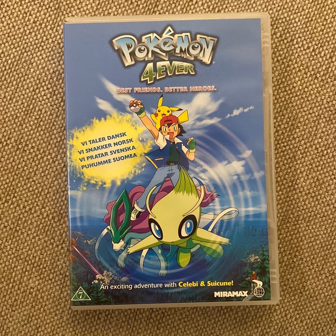 Se produkter som liknar Pokémon 4Ever DVD på Tradera (713334850)