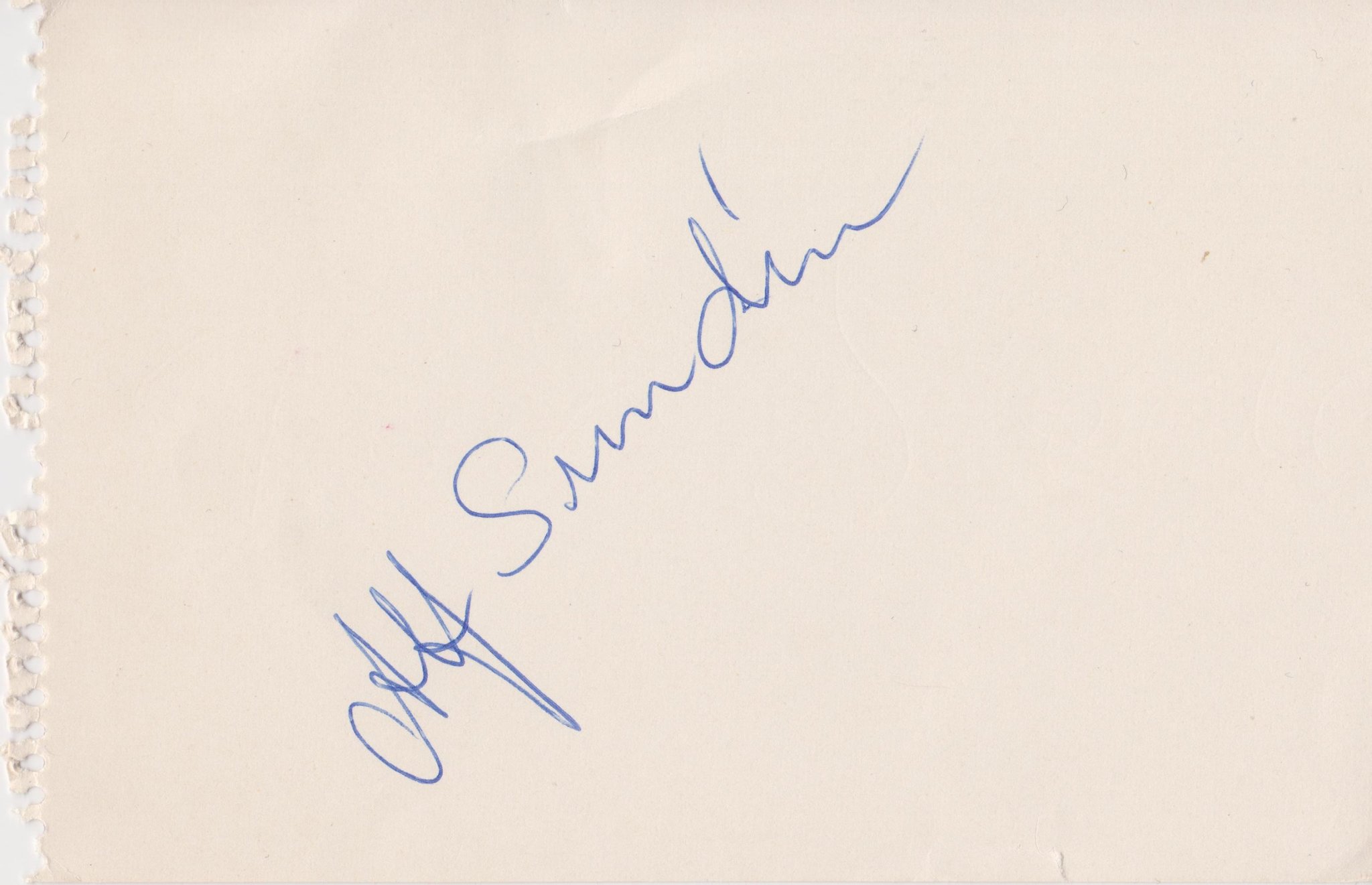 Se produkter som liknar ALF SUNDIN äkta autograf sign.. på Tradera ...