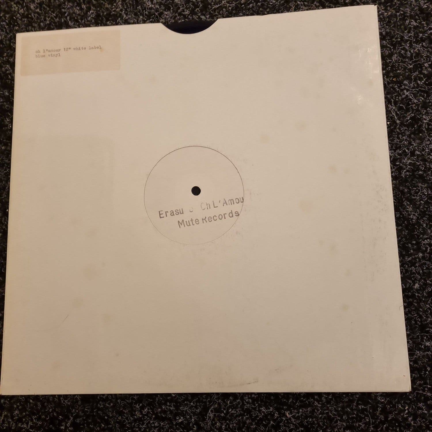 Erasure - Oh L'amour UK Blå vinyl Promo 12" Vinyl | Köp på Tradera ...