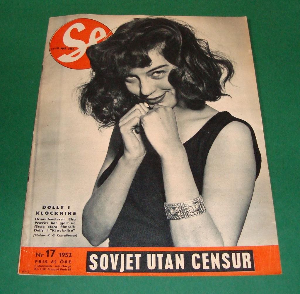SE nr 17 1952 - Elsa Prawitz, Hälsingborg, Brän.. (324236513) ᐈ Köp på ...
