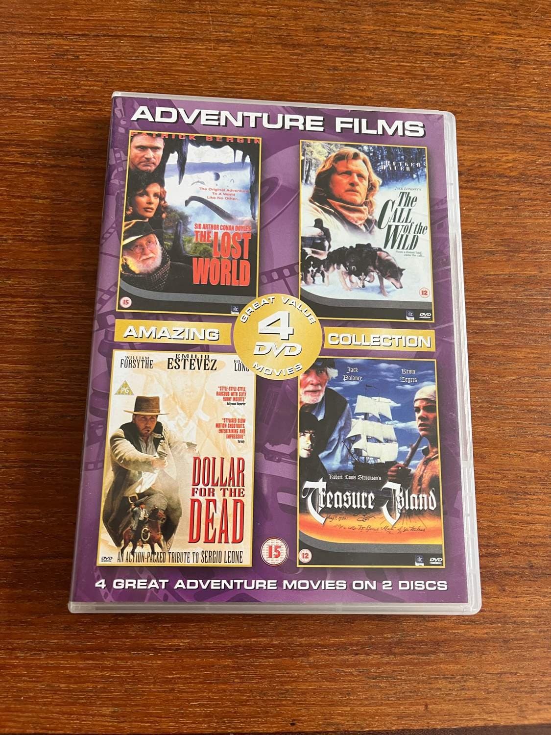 DVD-film: Adventure Films 4 - DVD | Köp från Blabom på Tradera (611068795)