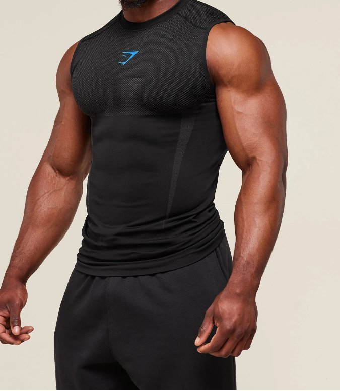 Gymshark Onyx 5.0 Seamless Tank (M) | Köp på Tradera (688799443)