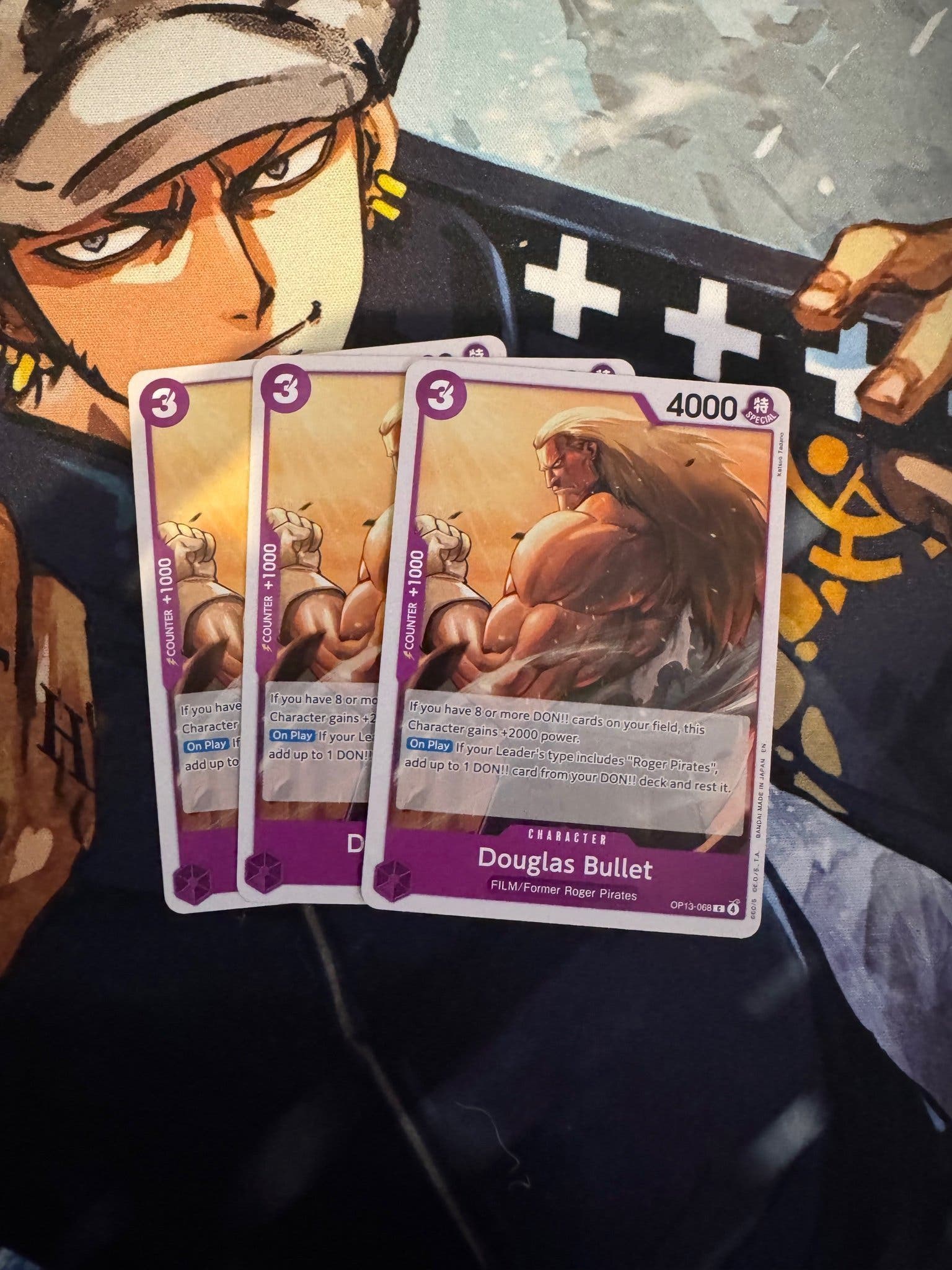 One Piece TCG - Douglas Bullet OP13-068 x3 | Köp på Tradera (701405729)