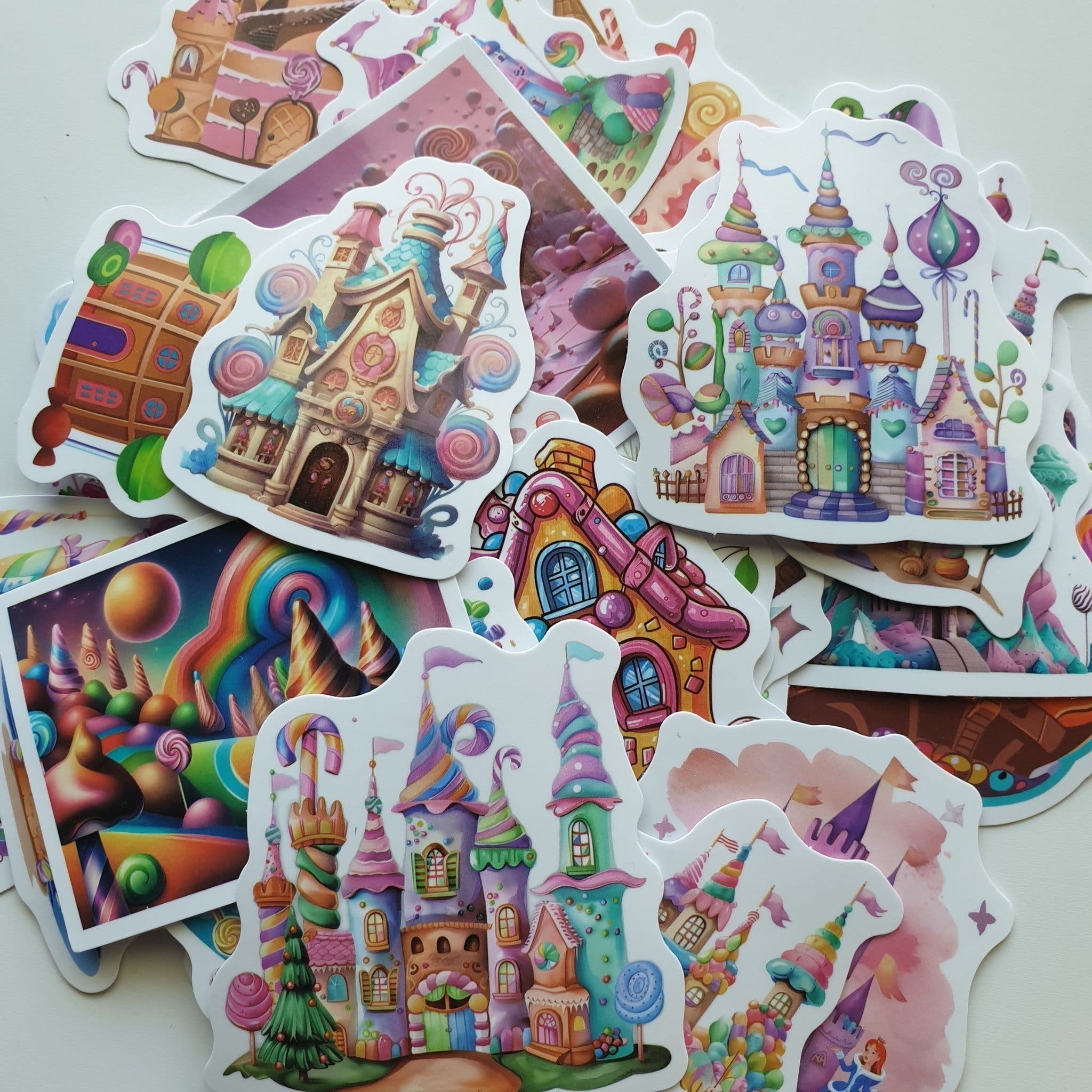 30st godis slott klistermärken/stickers | Köp på Tradera (736565877)