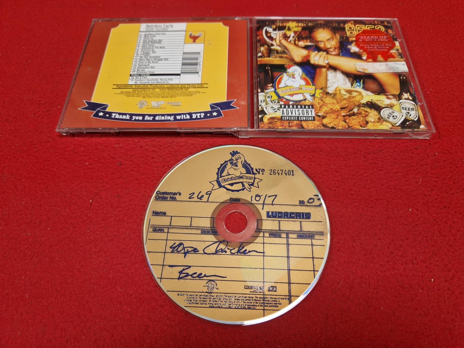 LUDACRIS CHICKEN N BEER till CD | Köp från game-world på Tradera ...