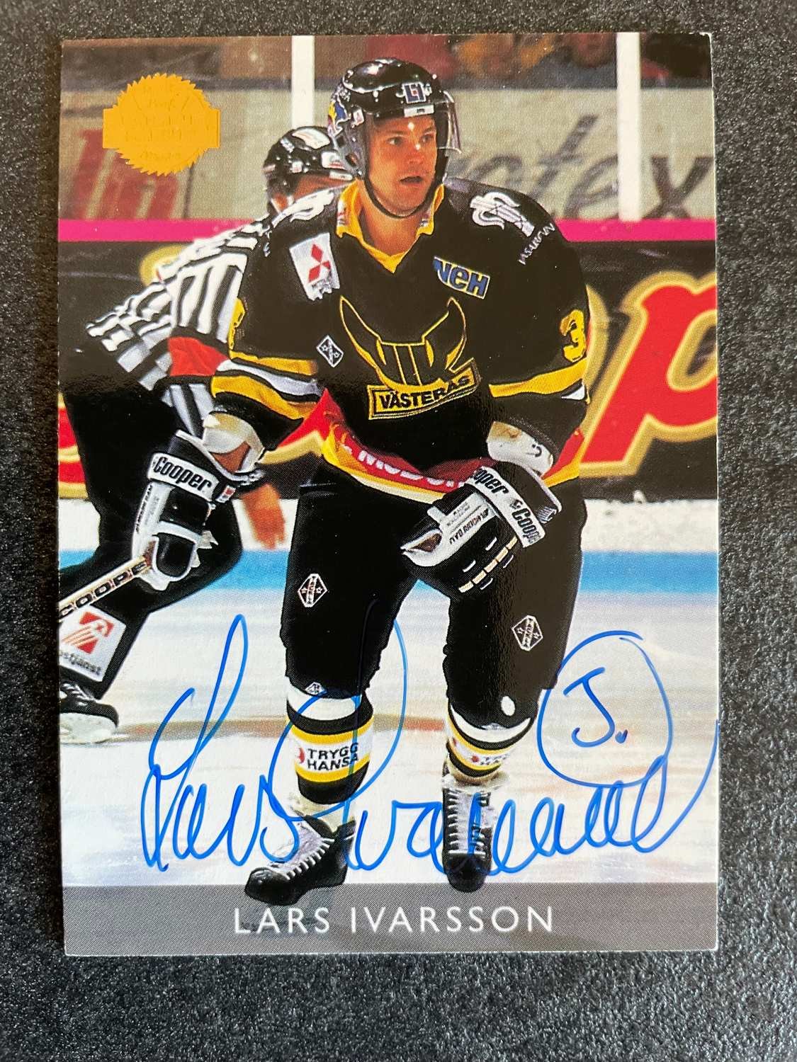 HOCKEY - VÄSTERÅS - LARS IVARSSON - ÄKTA AUTOGR.. | Köp på Tradera ...