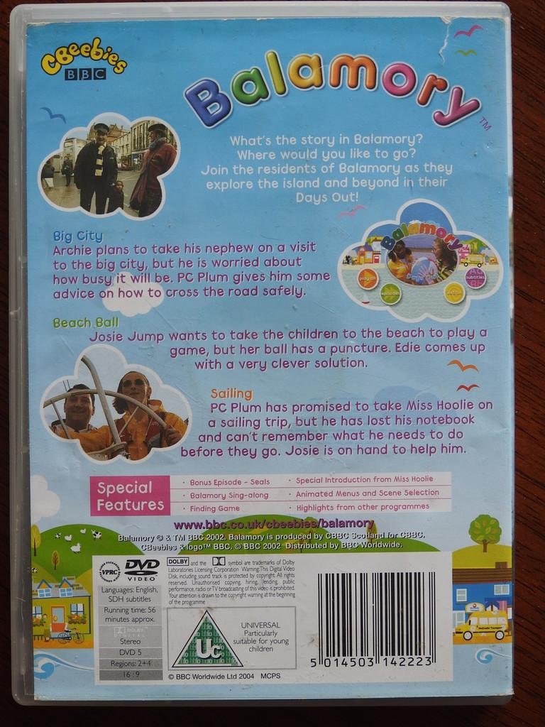 Balamory - Days Out DVD - Cbeebies DVD English | Köp på Tradera (495827259)