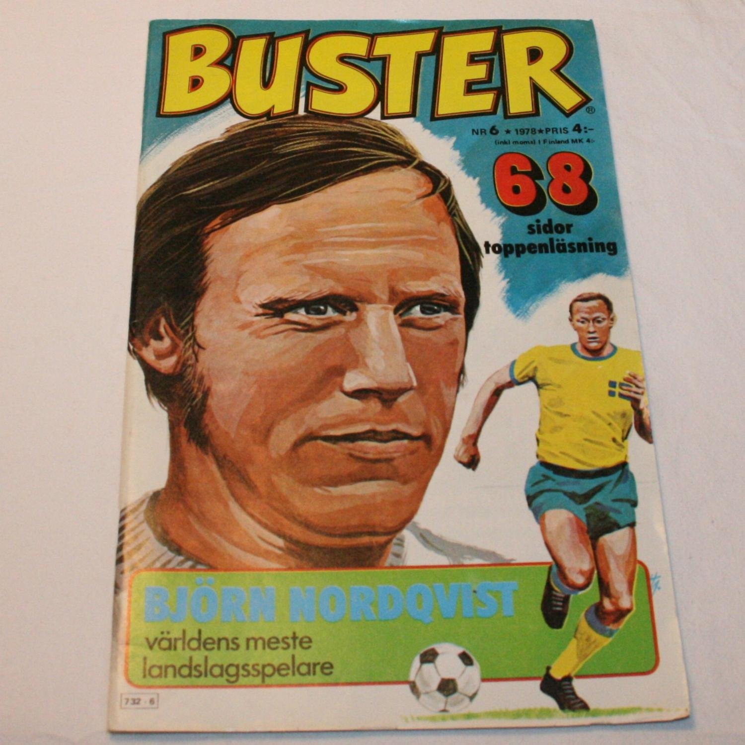 Buster - 1978 - NR 6 - Super-Mac, Korpen, Lefty | Köp på Tradera ...