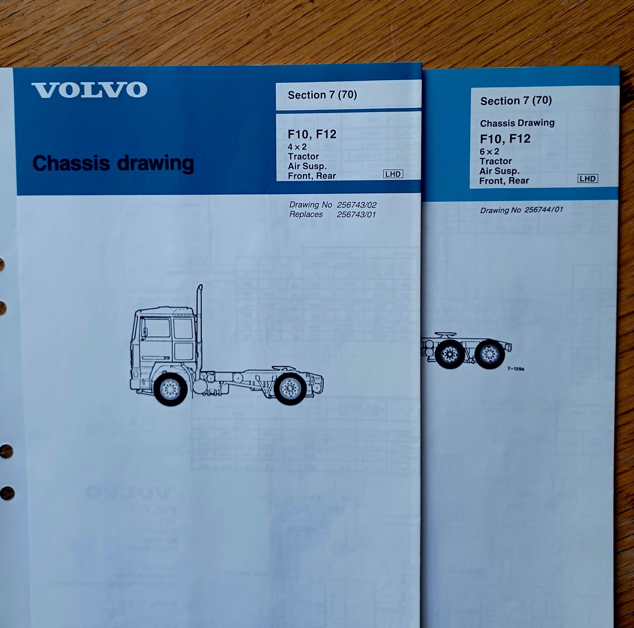 Se produkter som liknar 2 st Chassi Ritning Volvo F 1.. på Tradera ...