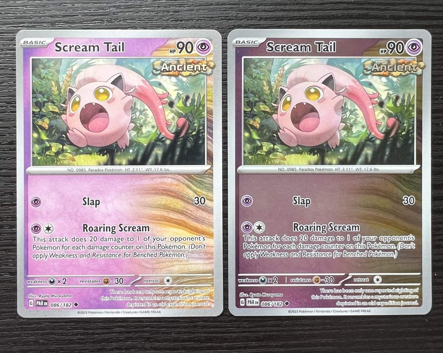 Scream Tail 086/182 Pokémonkort - Paradox Rift | Köp på Tradera (682949747)