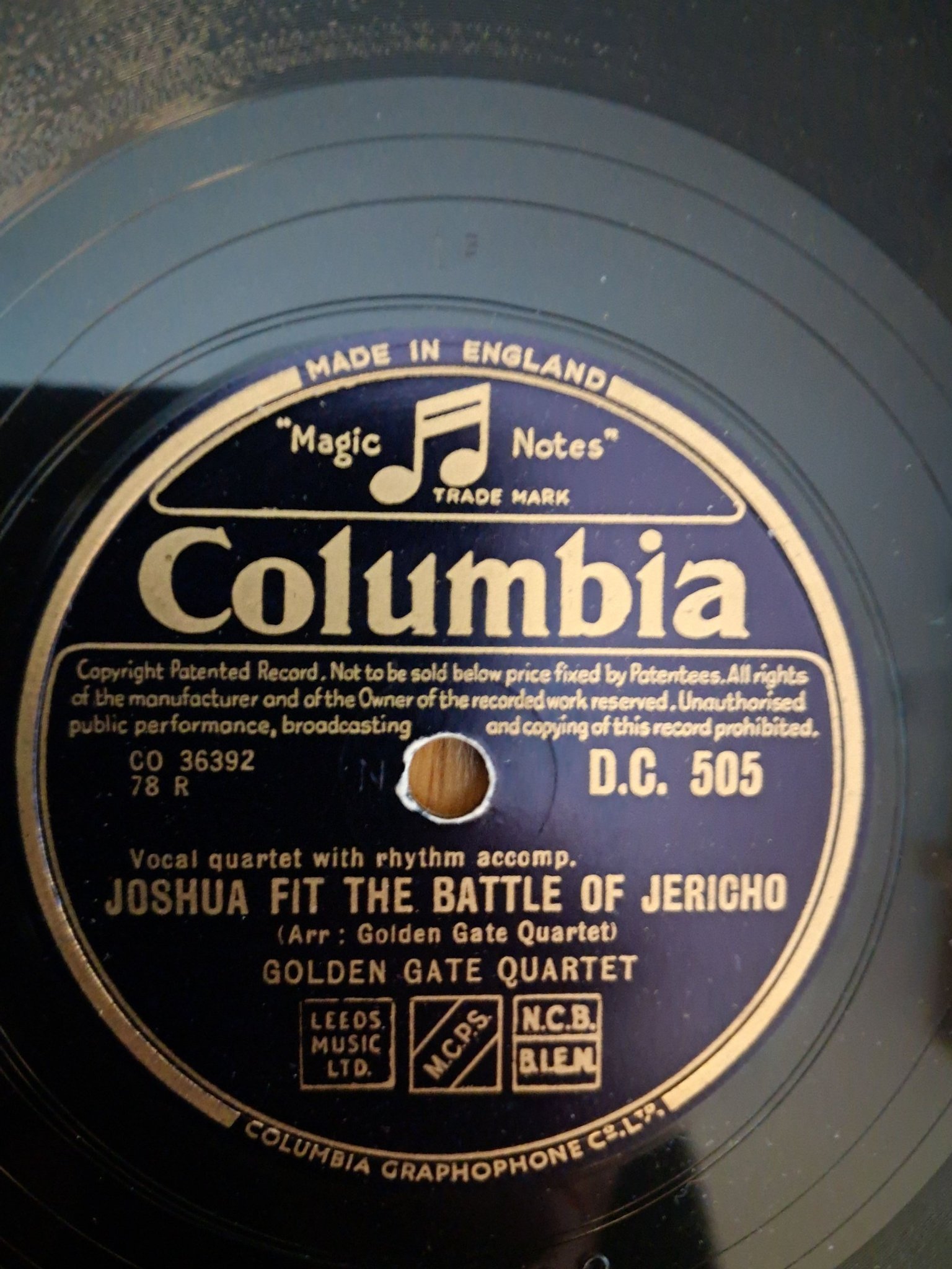 Golden Gate Quartet - Joshua Fit The Battle of .. | Köp på Tradera ...