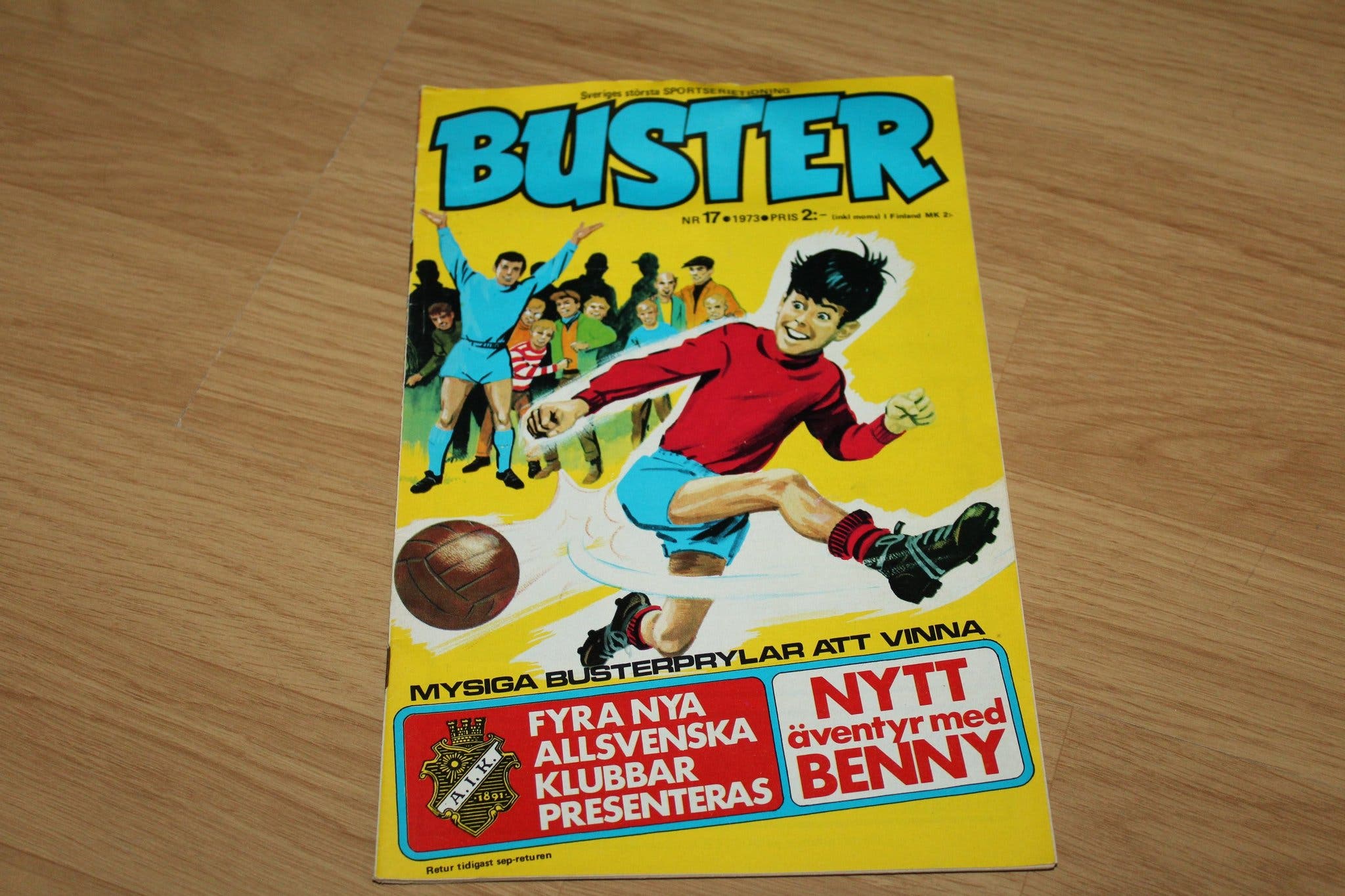 Nr.17 1973 BUSTER serietidning retro nostalgi 7.. | Köp på Tradera ...