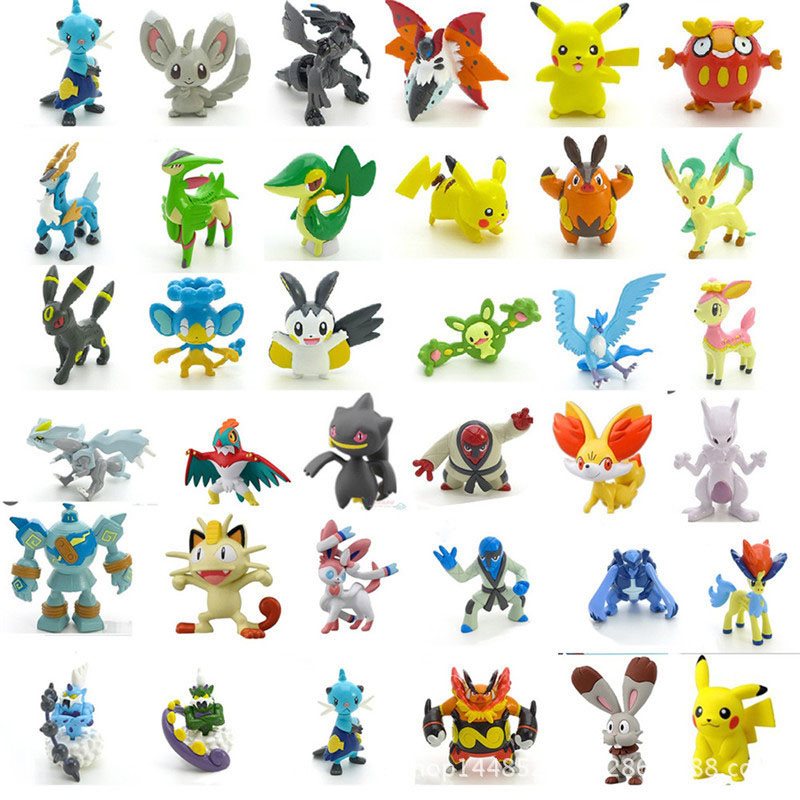 24 st 2016 Pokémon GO pokemon Figurer.. (261791403) ᐈ Webmasters på Tradera