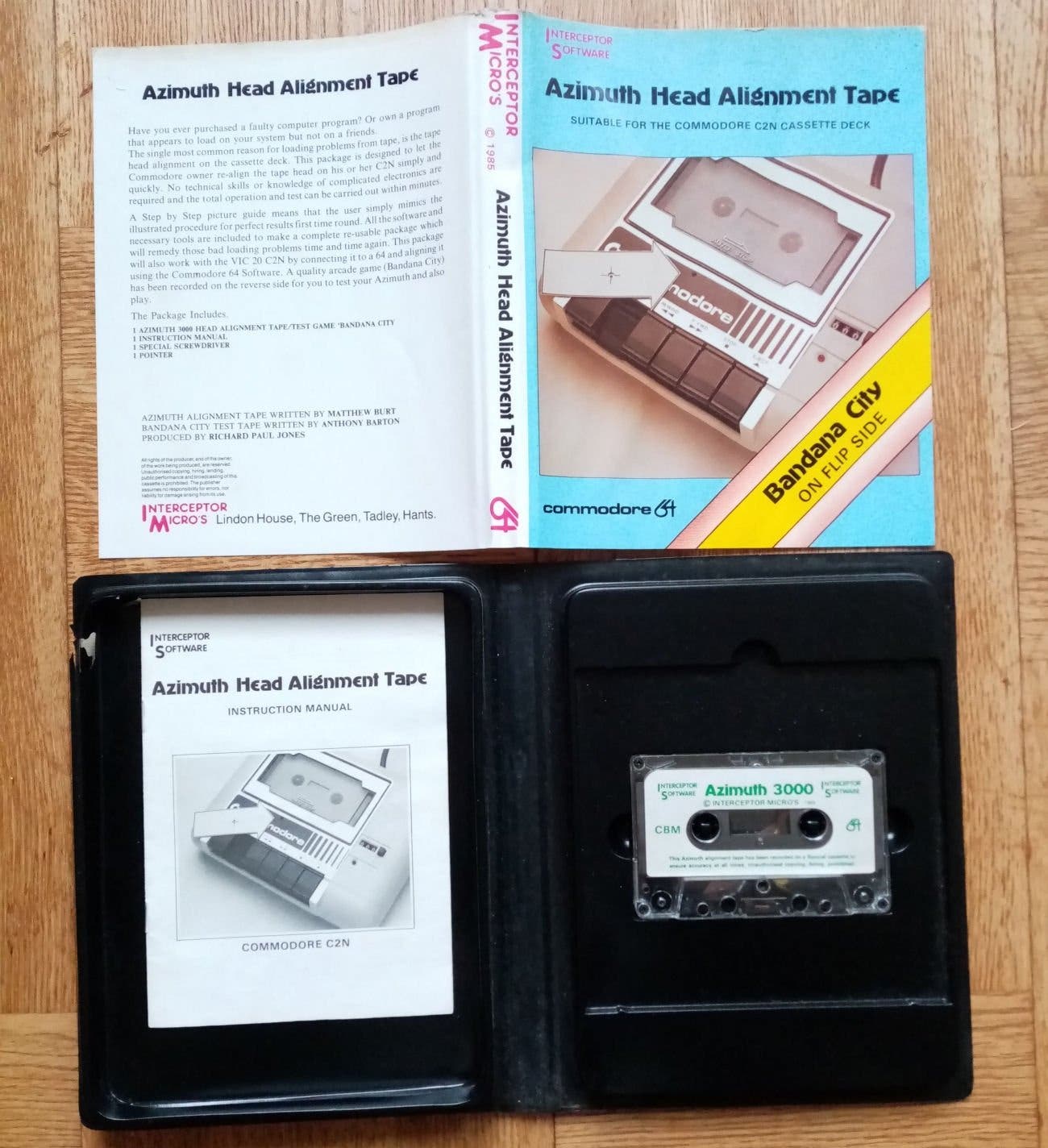 Azimuth Head Alignment Tape (Interceptor) - Com.. | Köp på Tradera ...