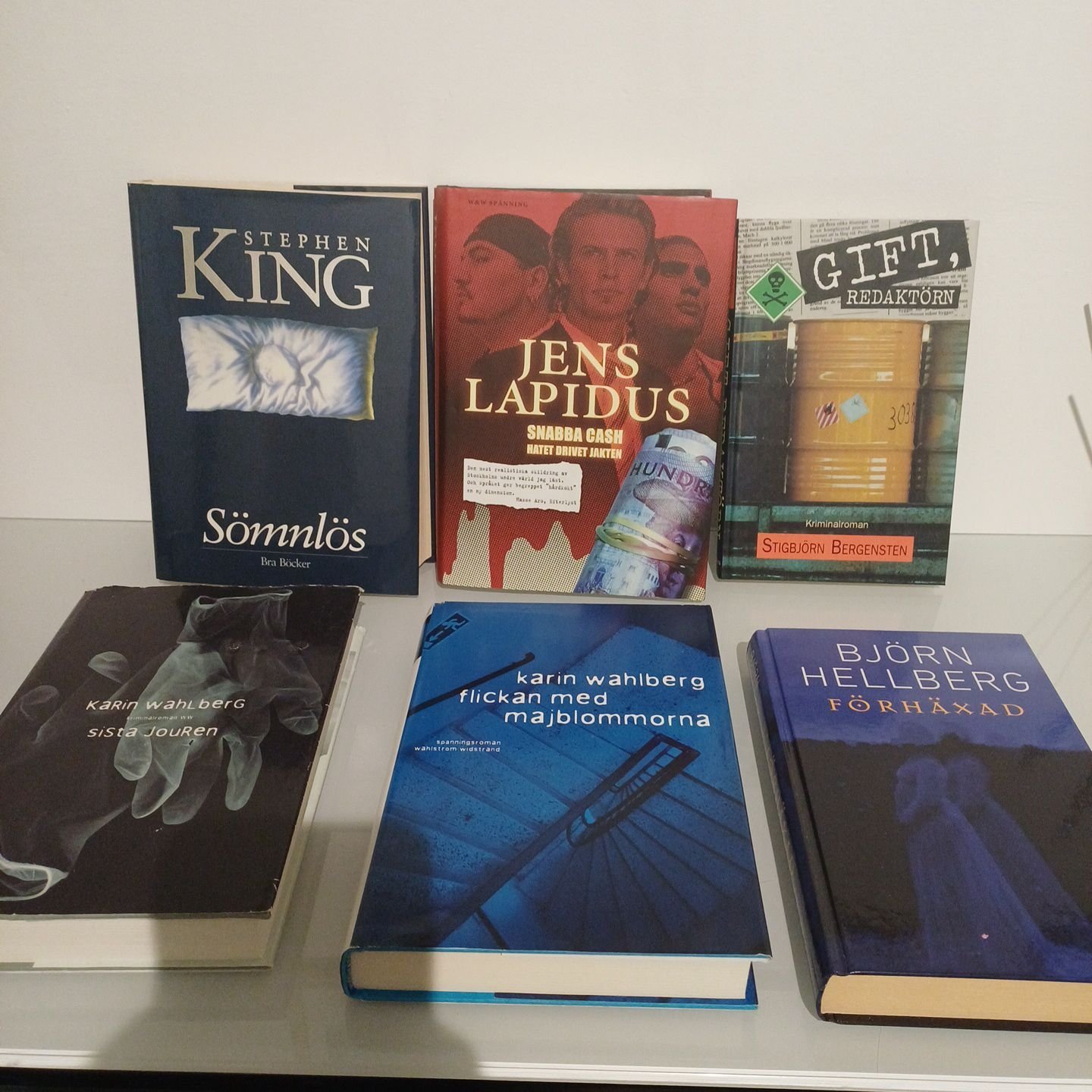 Bokpaket: Stephen King - Sömnlös, Jens Lapidus .. | Köp på Tradera ...