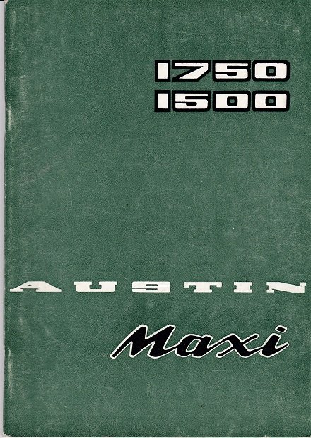 Austin Maxi 1971 instruktionsbok | Köp från gax på Tradera (288020422)