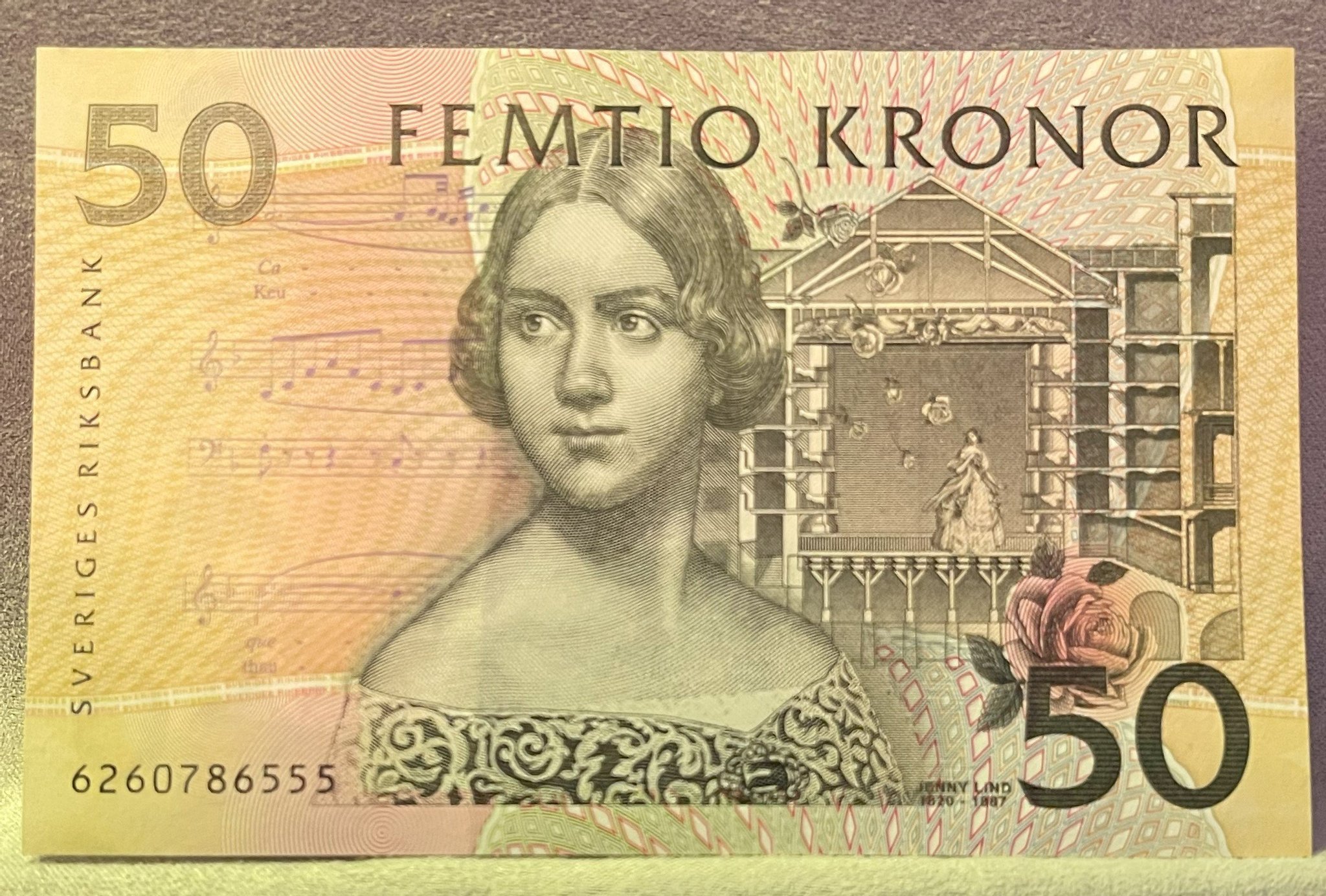 Svensk 50-krona sedel 1996 | Köp på Tradera (680599553)