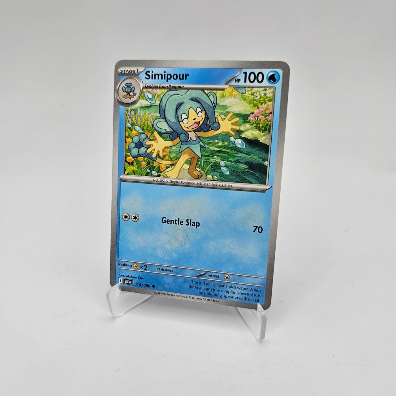 Simipour 018/086 Black Bolt BLK, Pokémon TCG 2025 | Köp på Tradera ...