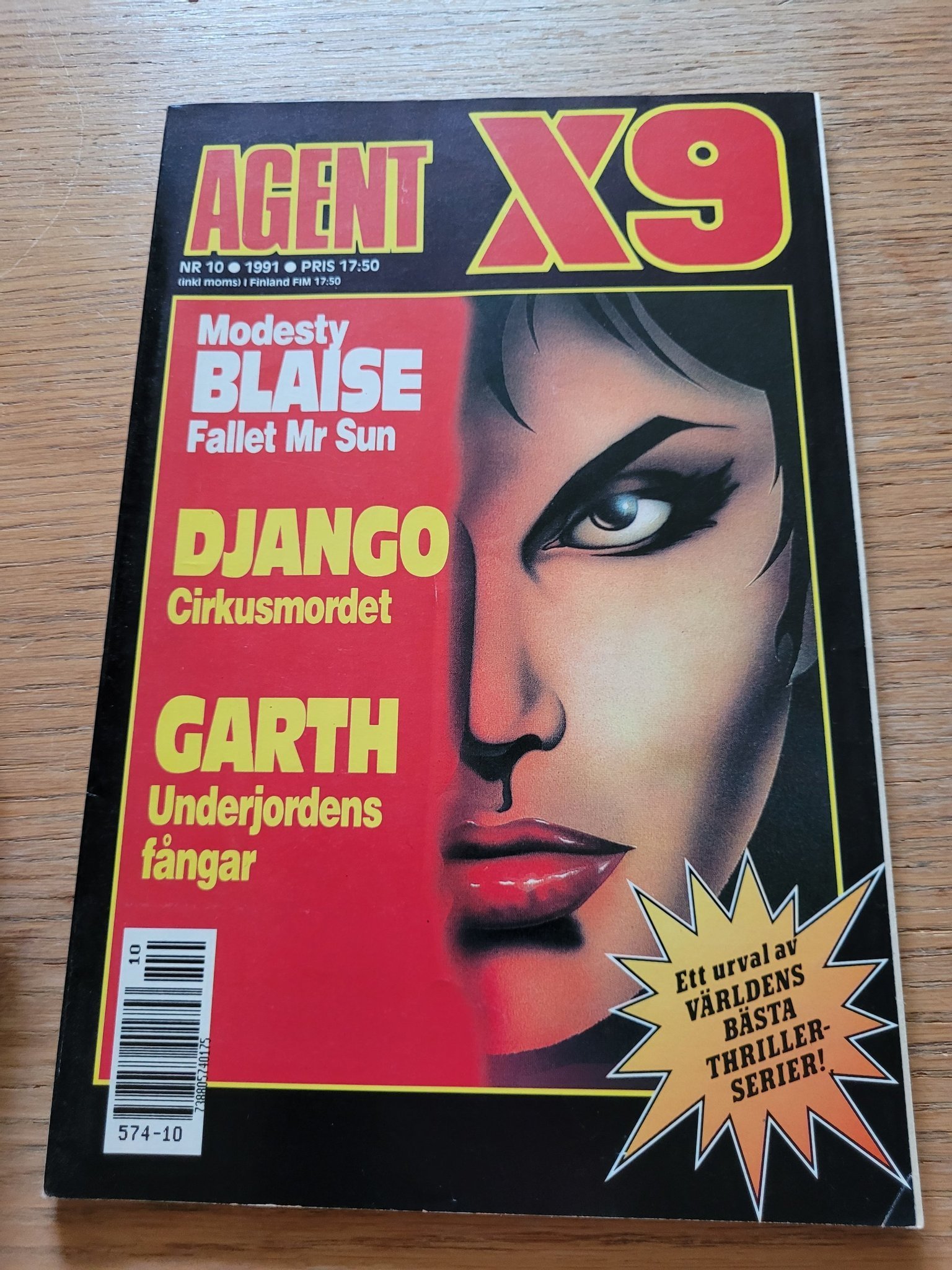 Agent X9 Nr 10 1991 | Köp på Tradera (699846206)