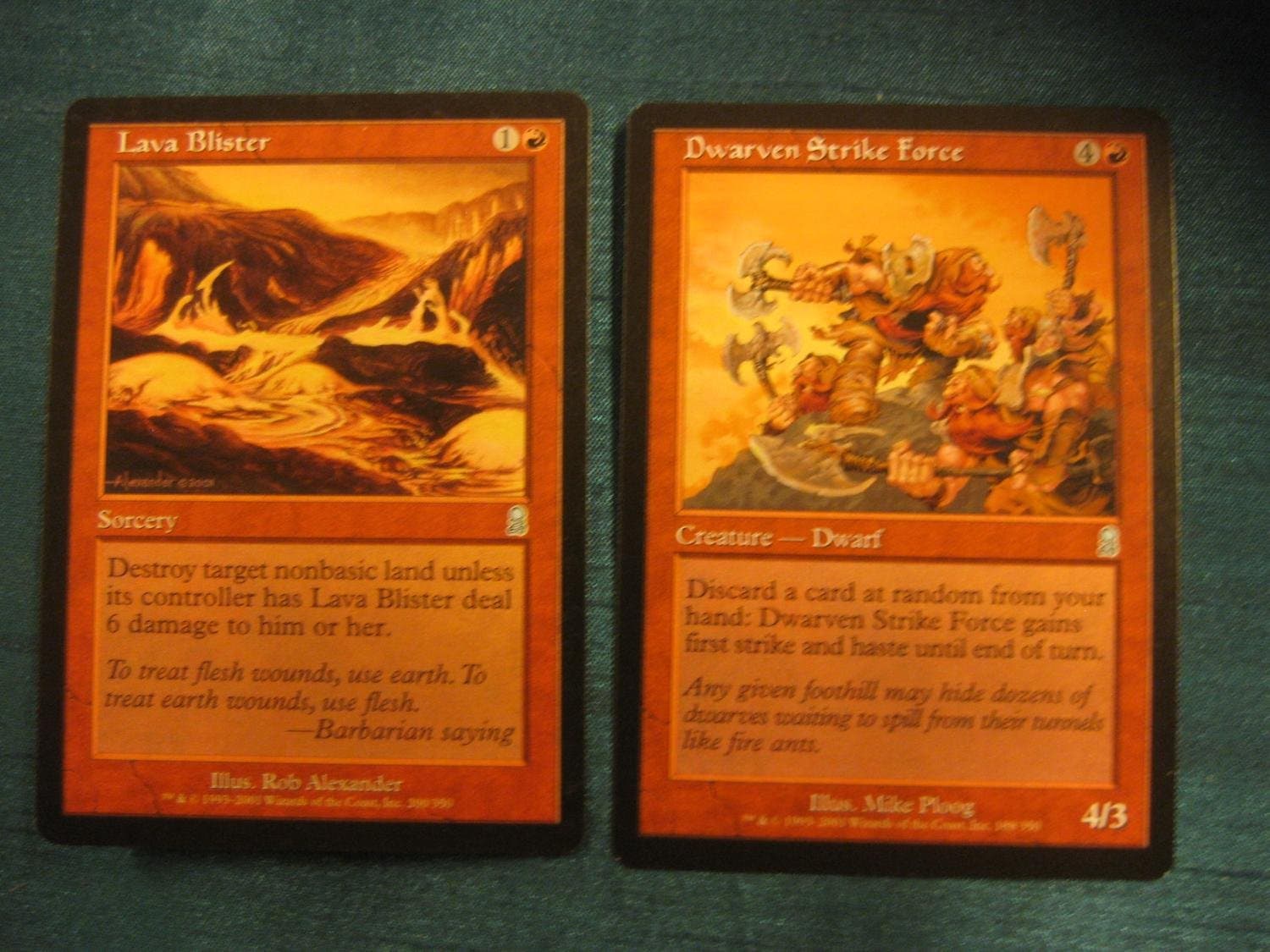 2 ST MAGIC KORT - MTG ODYSSEY (2.. | Köp från hasse1248 på Tradera ...