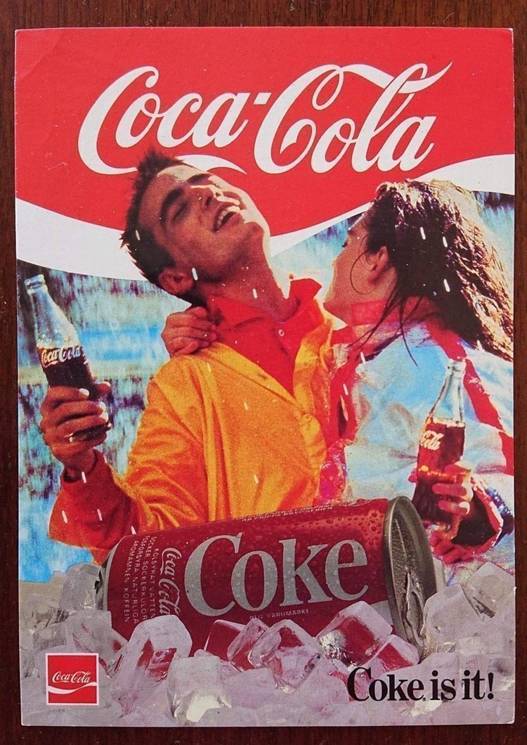 Oskrivet vykort Coca-Cola Coca Cola coke reklam.. | Köp på Tradera ...