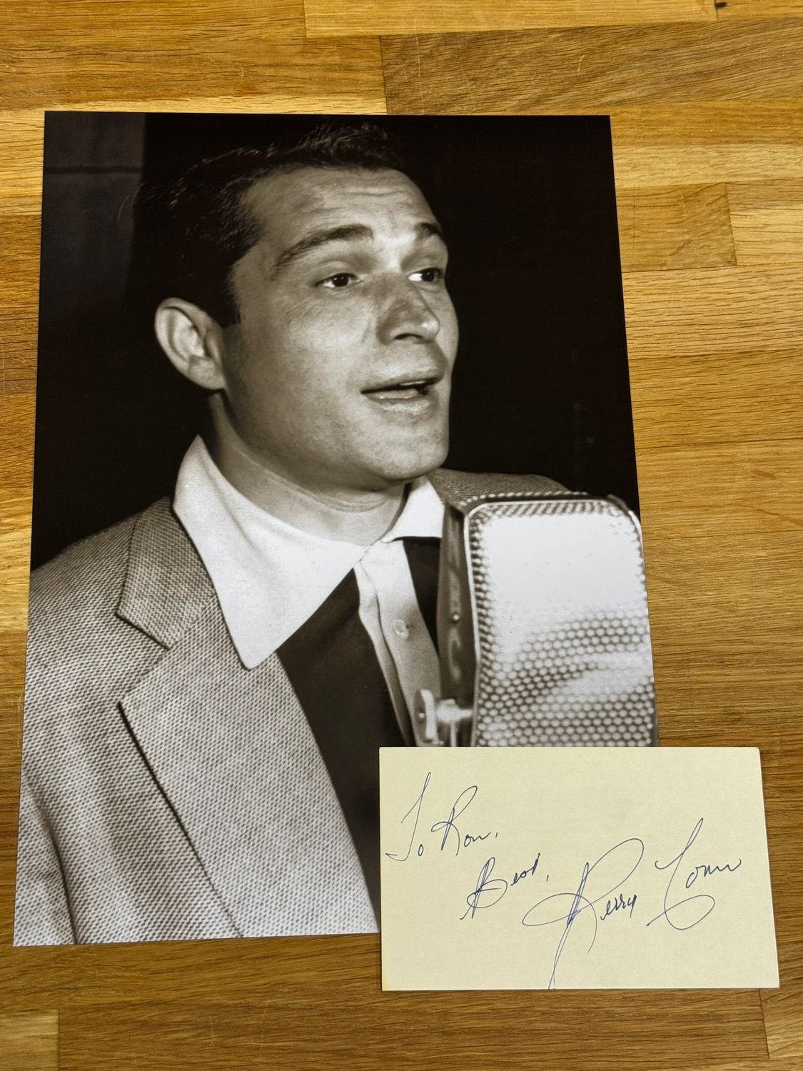 Perry Como - Crooner och TV-ik.. | Köp från Wiboniverse på Tradera ...