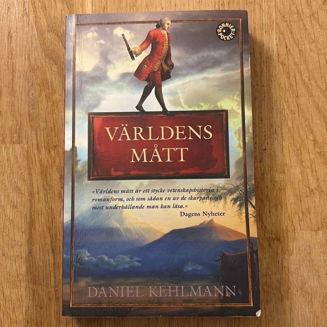 Pocketbok - Världens mått av Daniel Kehlmann | Köp på Tradera (711511416)