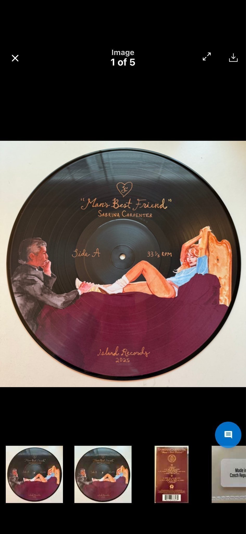 Sabrina Carpenter - Man's Best Friend Vinyl | Köp på Tradera (711056868)