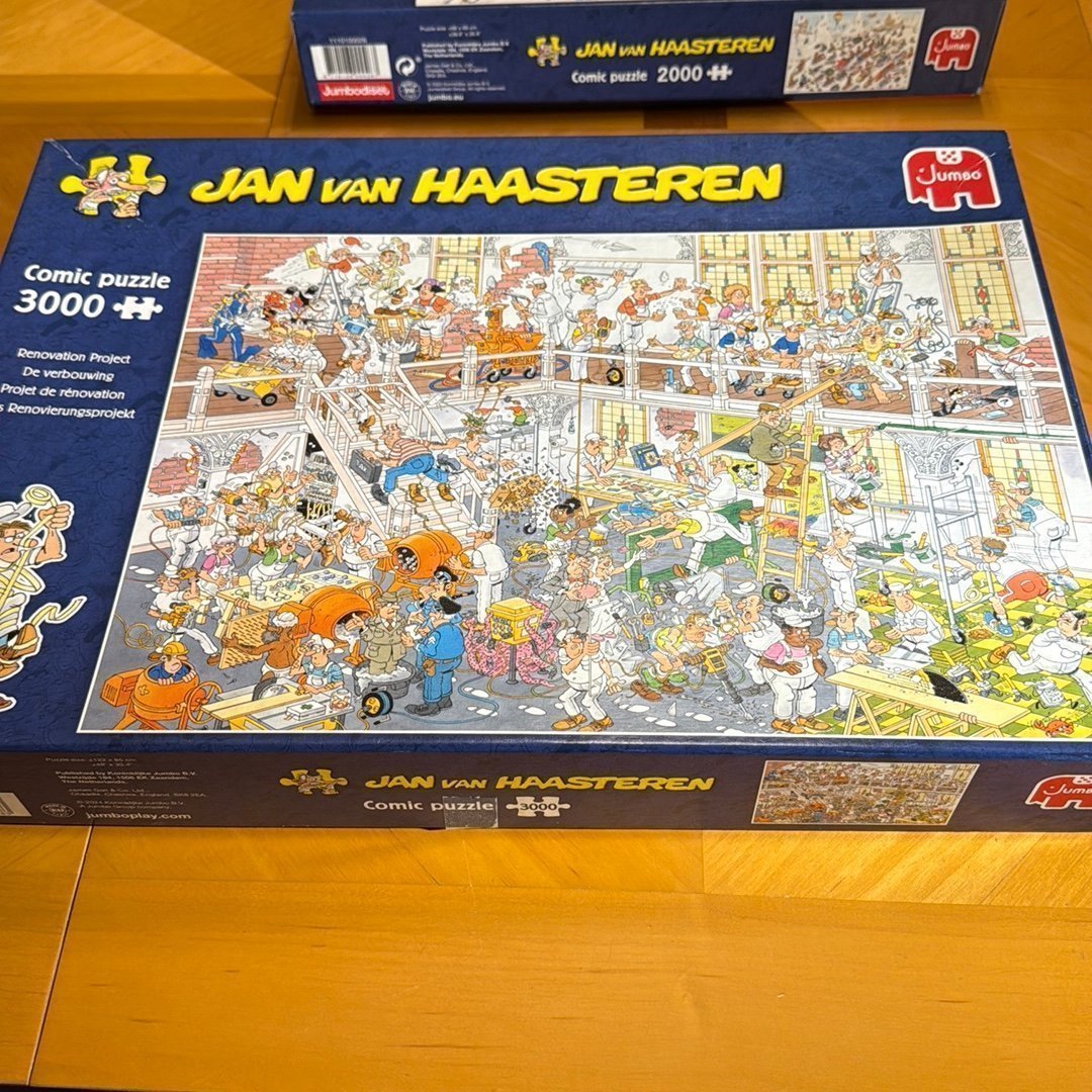 Jan Van Haasteren Pussel 3000 bitar renovation .. | Köp på Tradera ...
