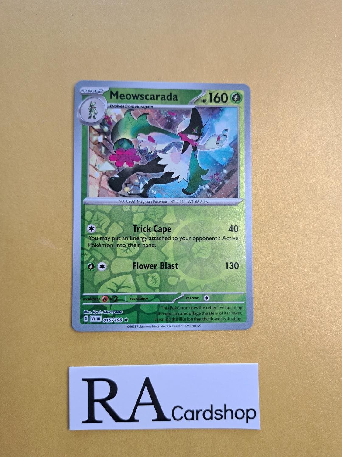 Meowscarada Rare Reverse Holo 0.. | Köp från RaCardShop på Tradera ...
