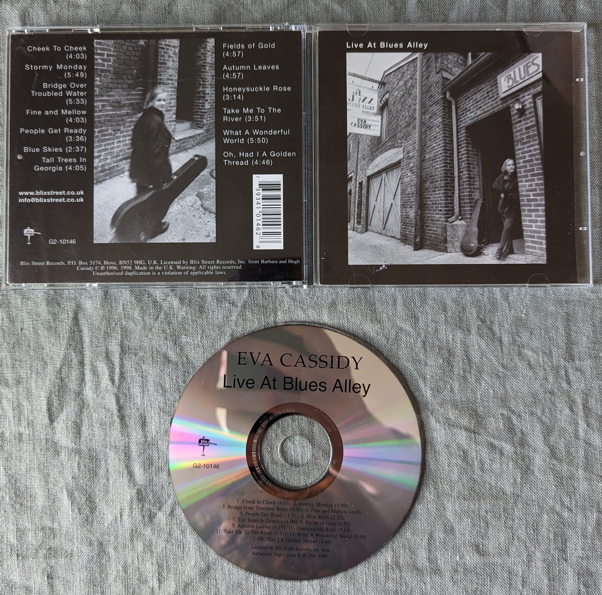 Eva Cassidy Live At Blues Alley Köp På Tradera 594154563