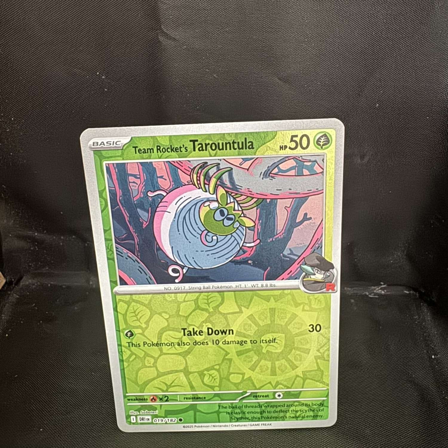 Pokémon Team Rocket's Tarountula 019/182 Revers.. | Köp på Tradera ...