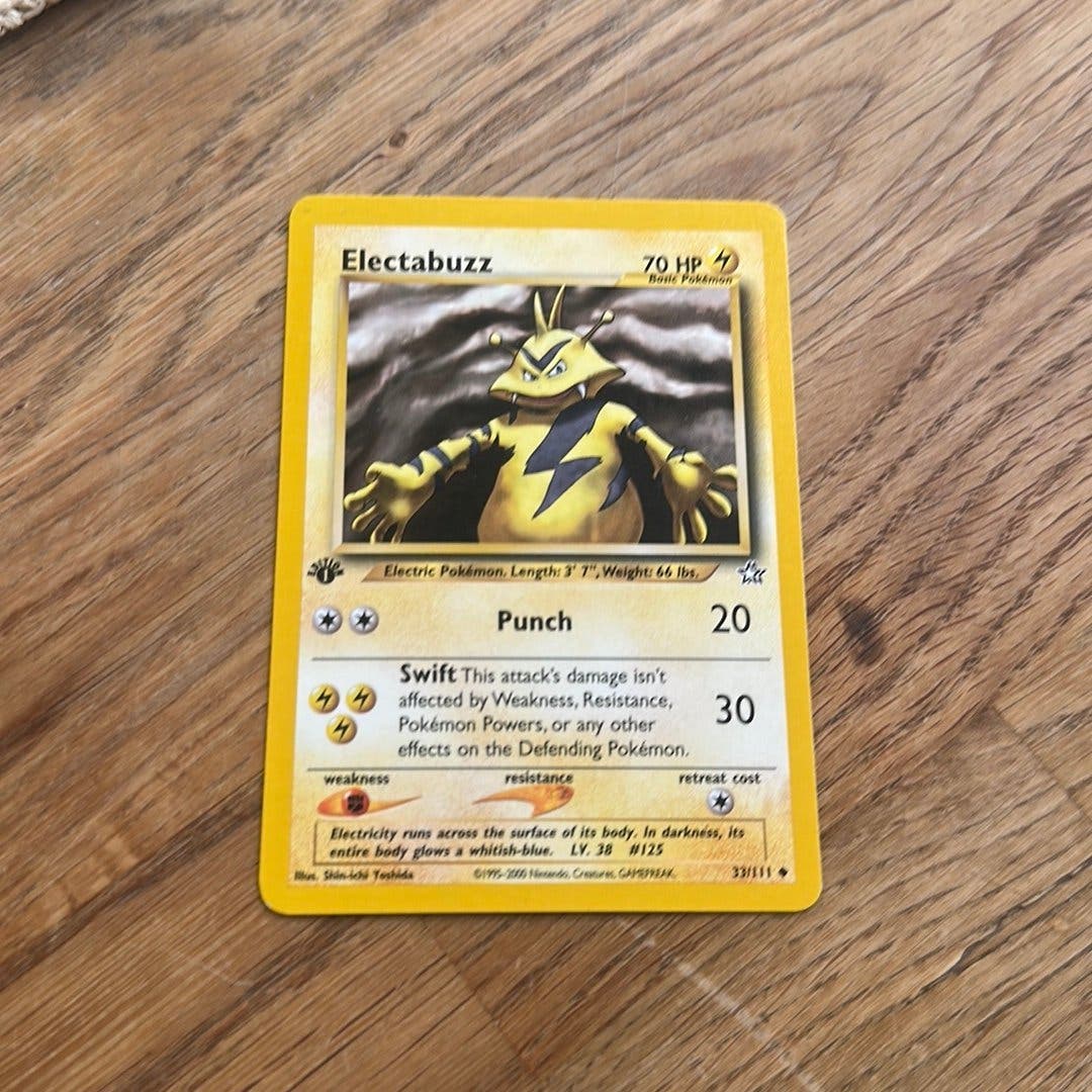 Se produkter som liknar Electabuzz First Edition Neo .. på Tradera ...