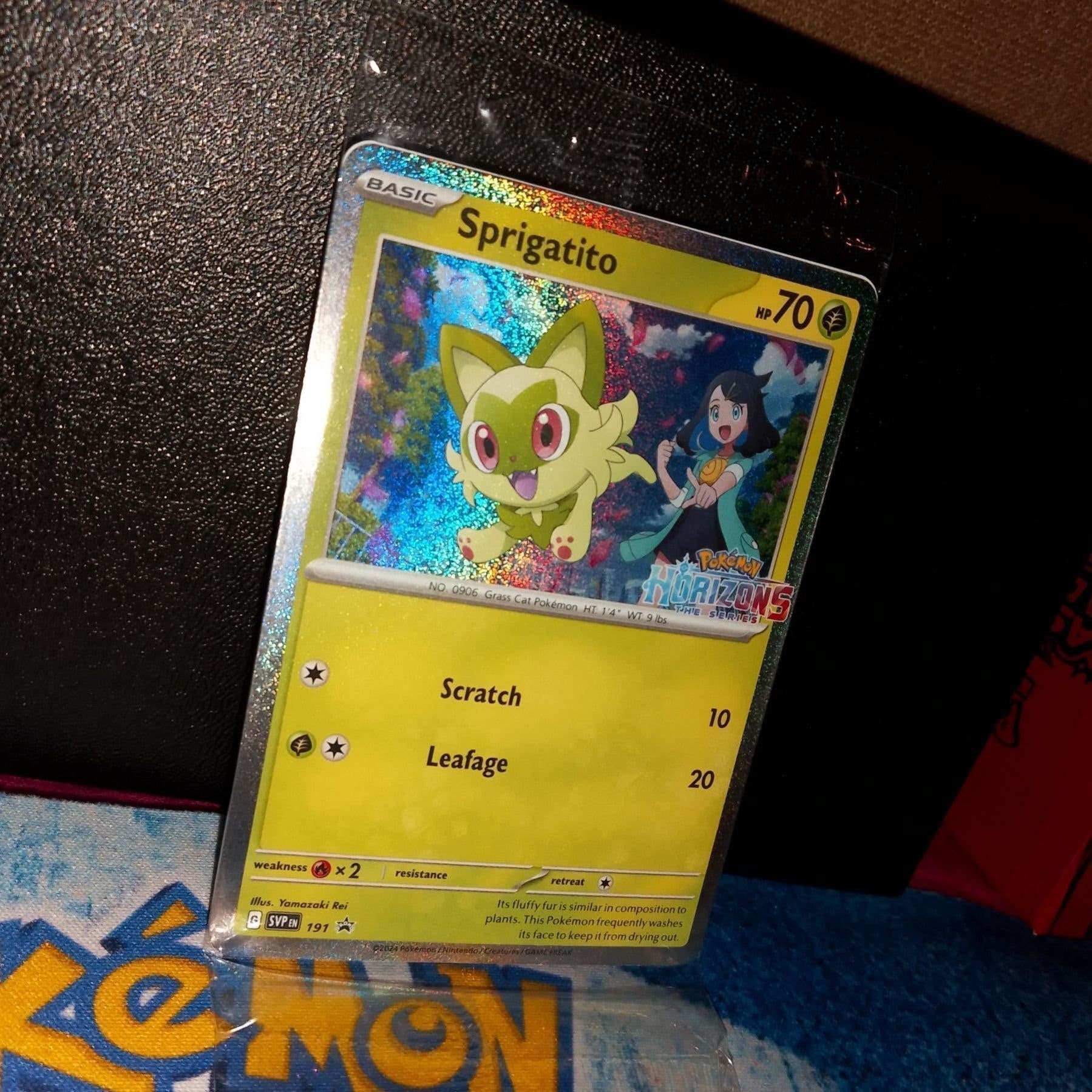 Sprigatito Sealed PROMO - MINT - SVP 191 - Blac.. | Köp på Tradera ...