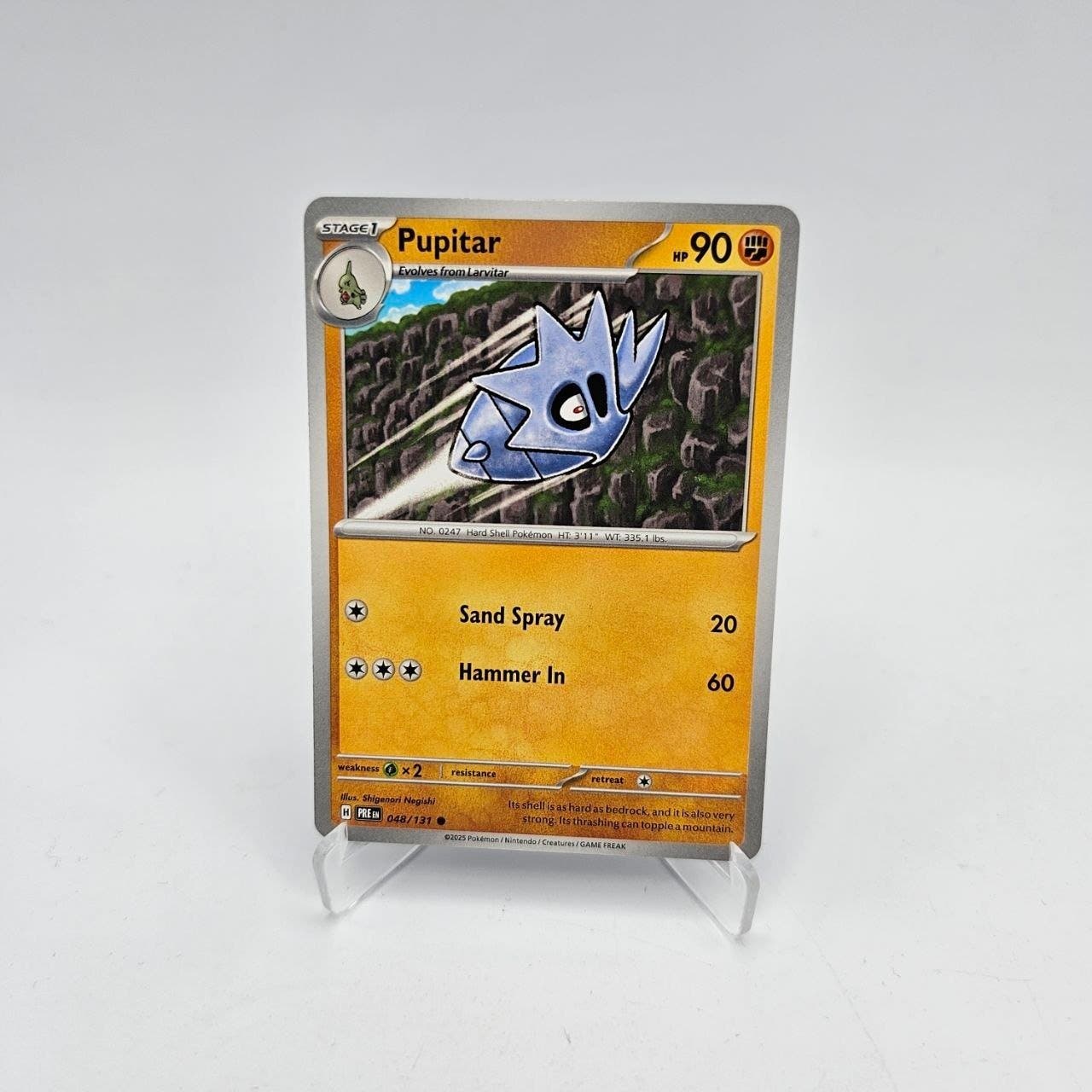 Pupitar 048/131 Prismatic Evolutions, Pokémon T.. | Köp på Tradera ...