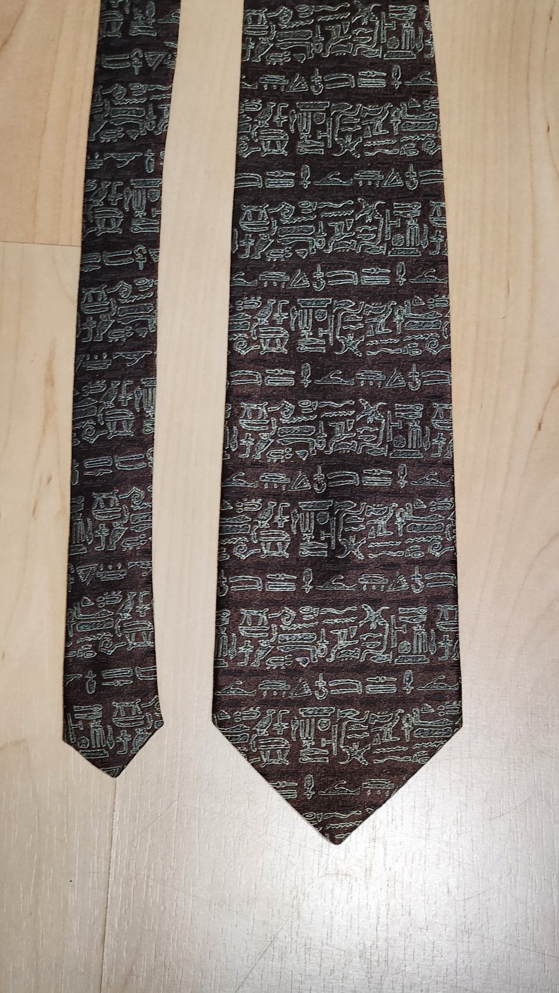 Hugo Boss siden­slips – unikt mönster – äkta BOSS | Köp på Tradera ...