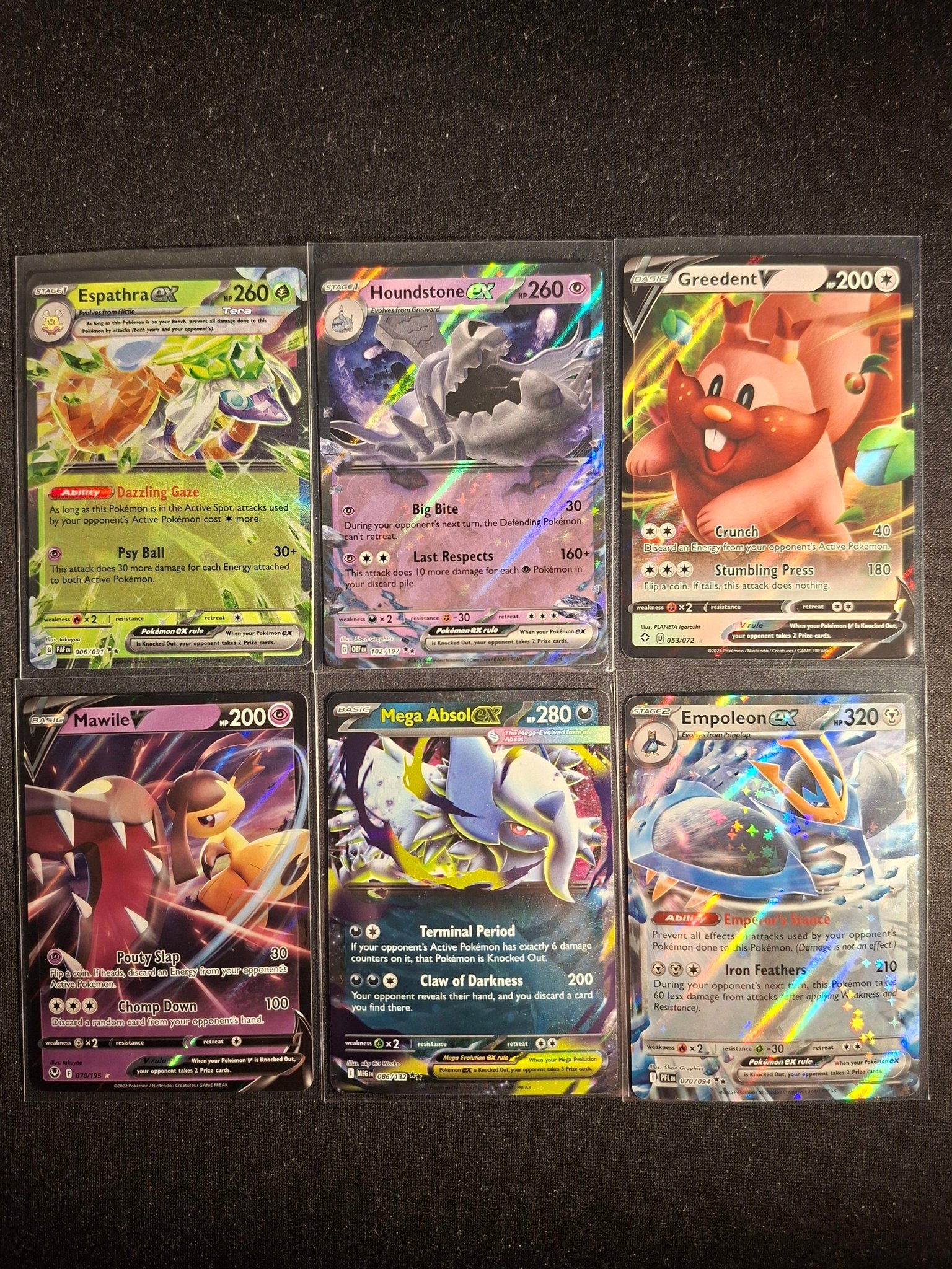 Pokémonkort – 6 st EX / V / Mega – Mawile, Abso.. | Köp på Tradera ...