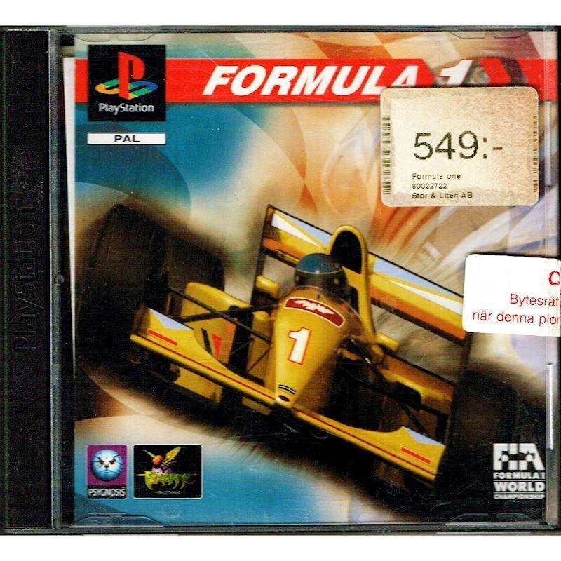 Se produkter som liknar FORMULA 1 PS1 på Tradera (595553875)