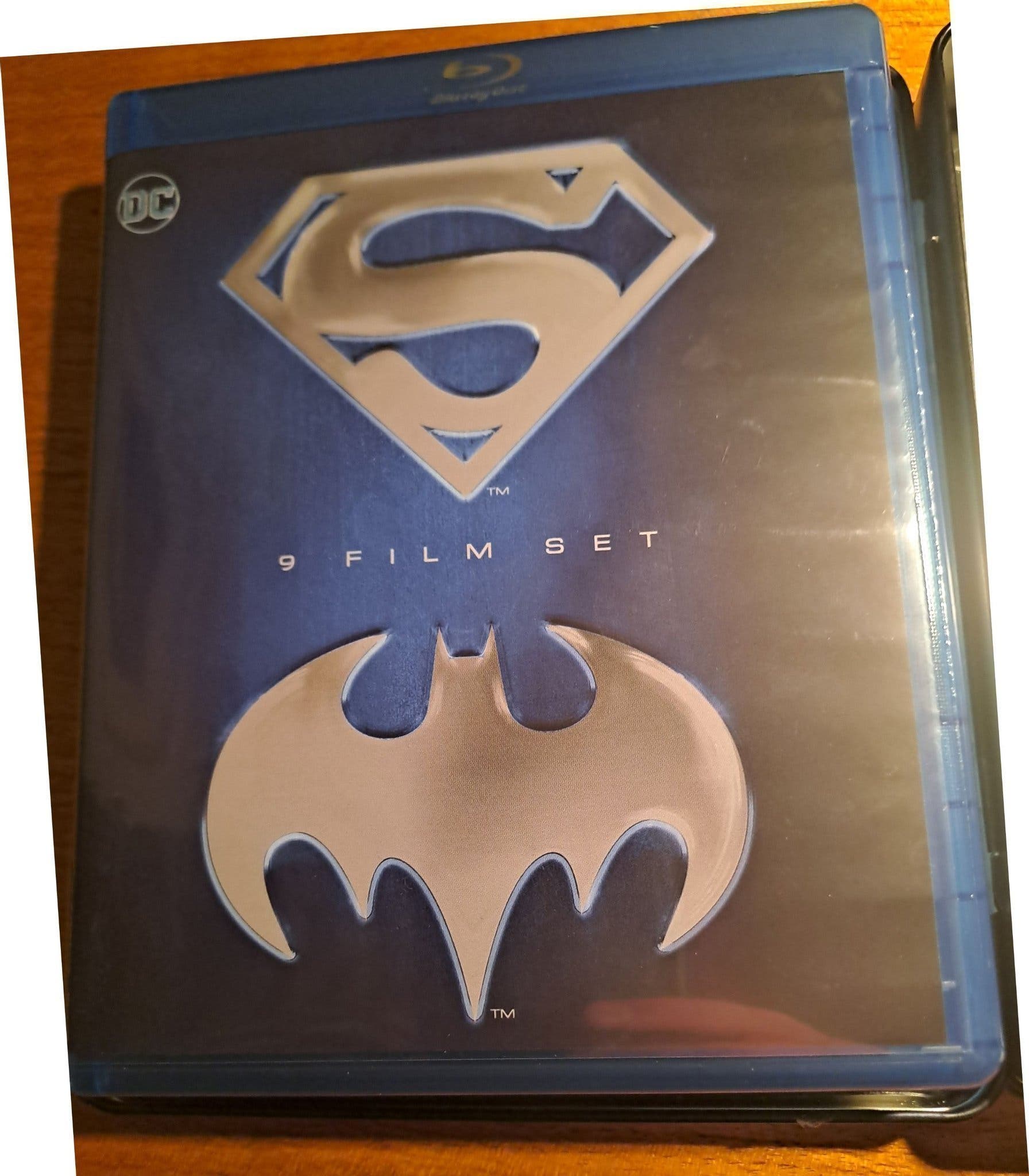 Superman/Batman 9 film set Blueray, Steelcase | Köp på Tradera (634885973)