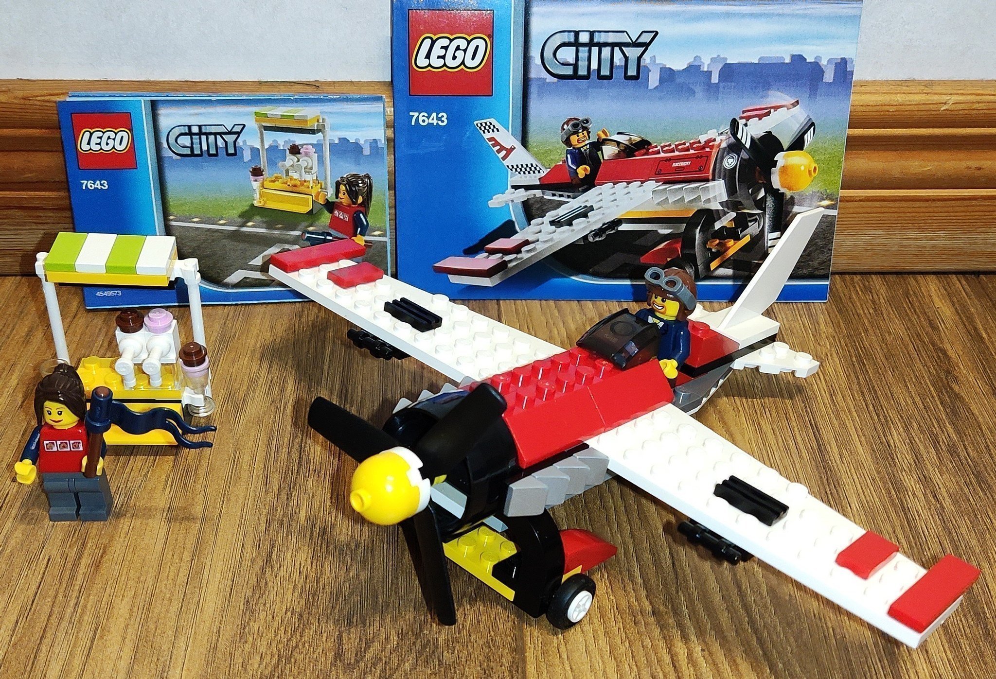 Lego City 7643 Flygplan med glasskiosk | Köp på Tradera (704642594)