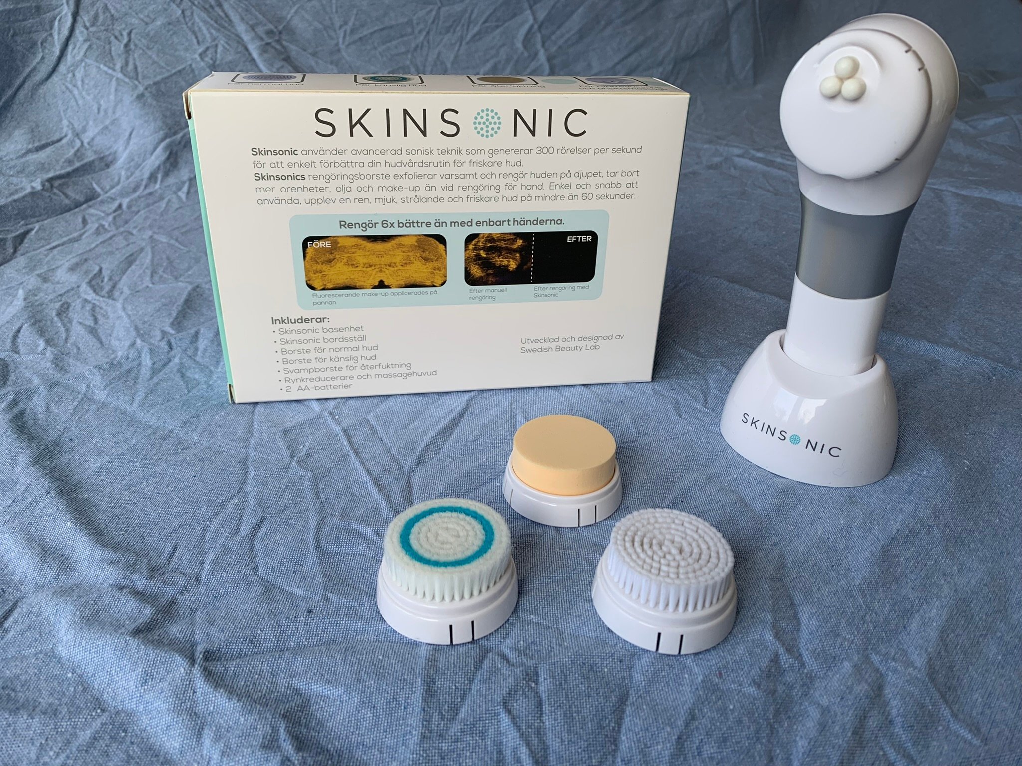 Se produkter som liknar SKINSONIC Kit För Ansikte och.. på Tradera ...