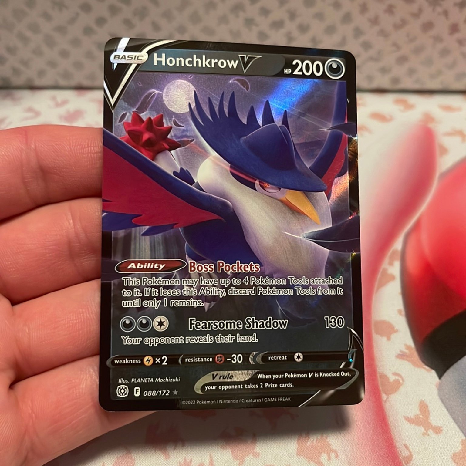 Honchkrow V 088/172 ultra rare - Pokémon Brilli.. | Köp på Tradera ...