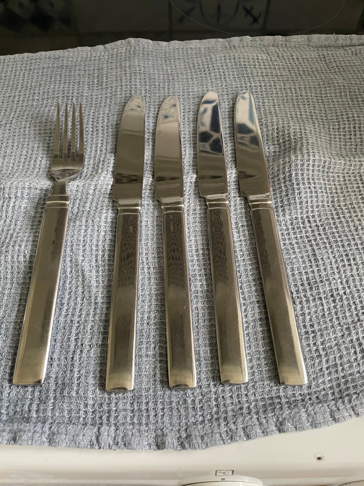 Retro bestick i rostfritt stål Gense, 1 gaffel .. | Köp på Tradera ...