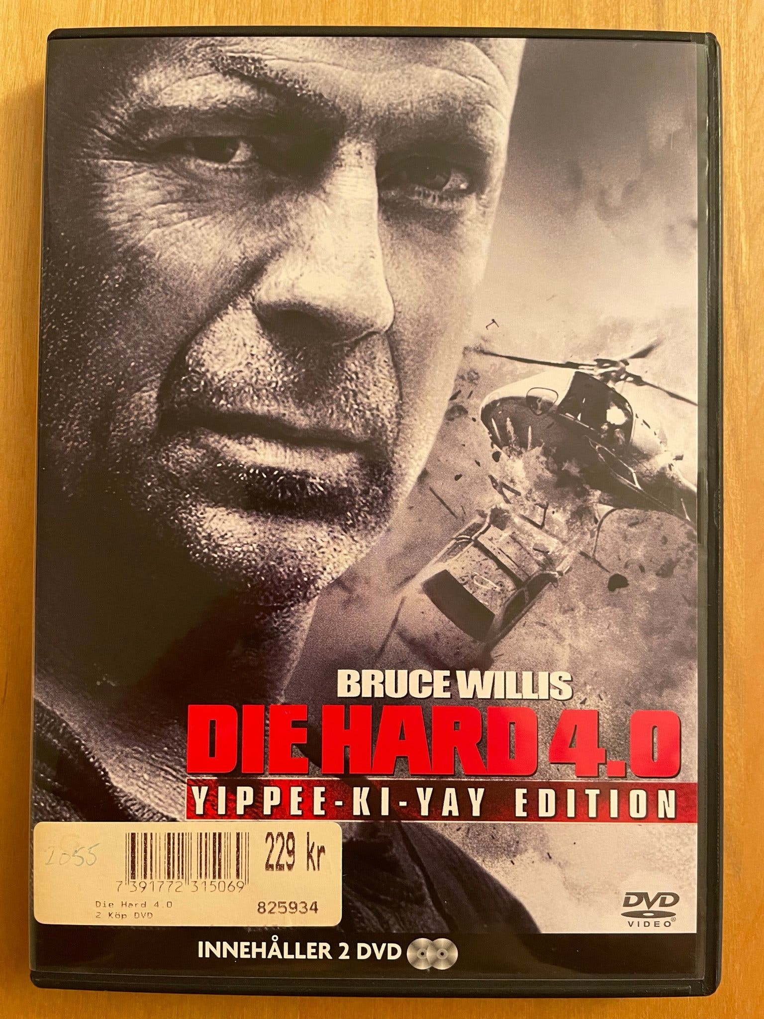 DVD Die Hard 4.0 Yippee-Ki-Yay Edition (2007) B.. | Köp på Tradera ...